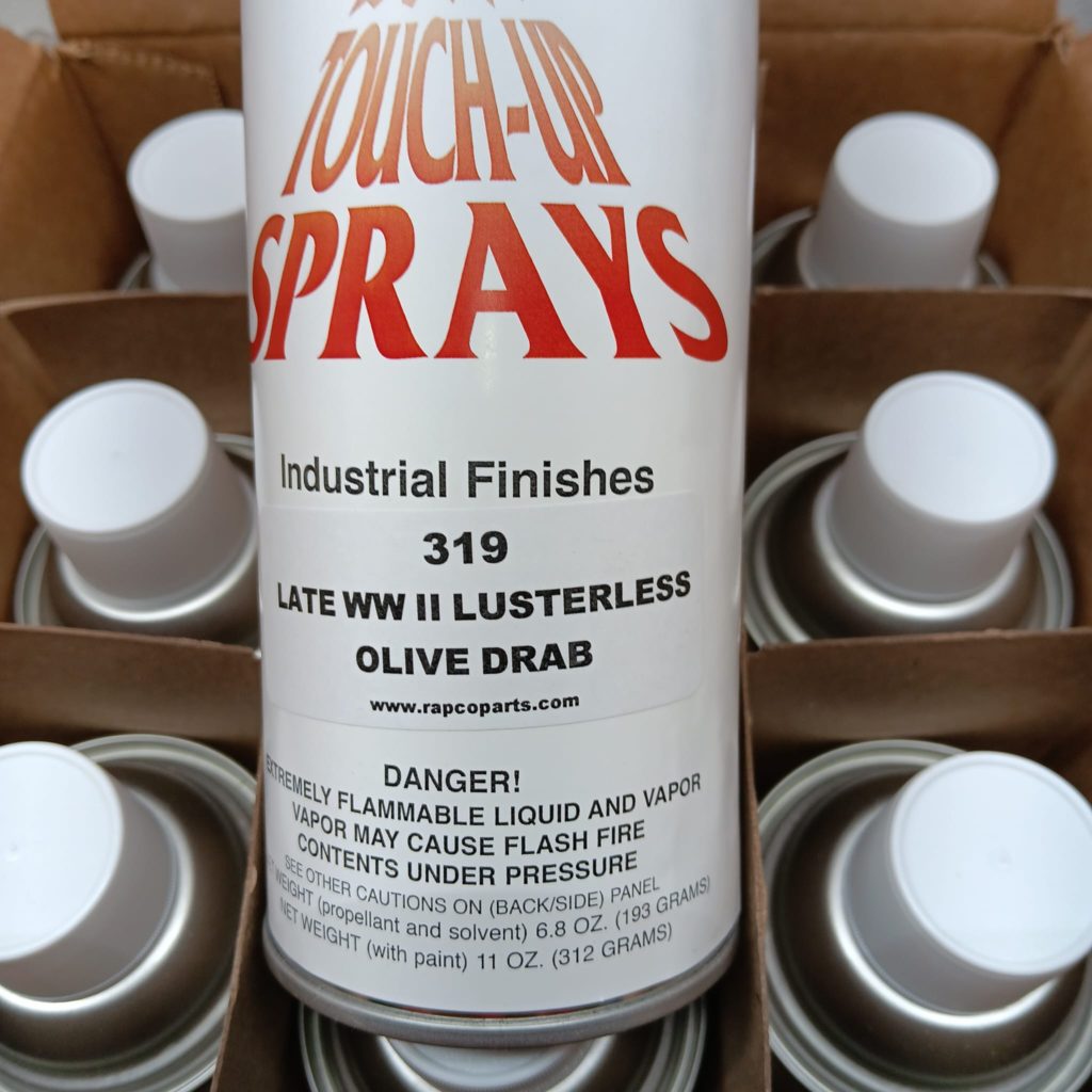 Gillespie Paint | Classic Military Vehicles