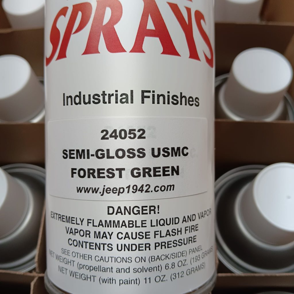 Gillespie Paint | Classic Military Vehicles