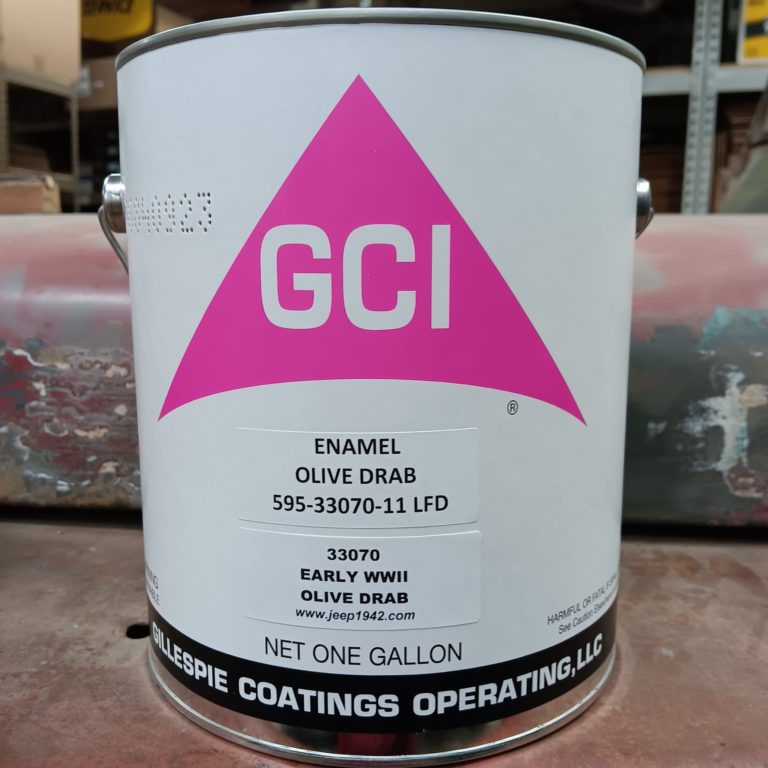 Gillespie Paint | Classic Military Vehicles
